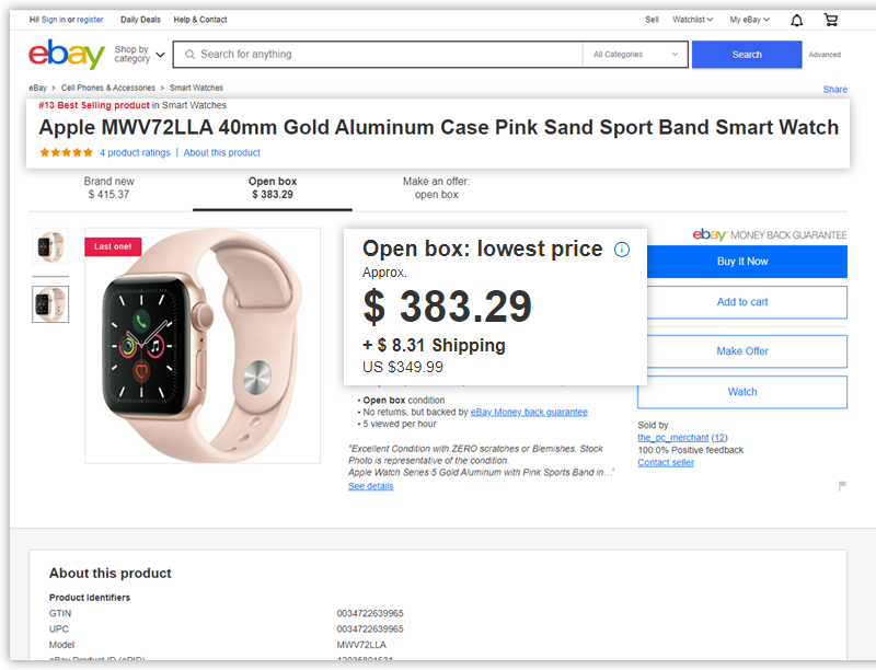 eBay Scraping - eBay Data Scraper - eBay API