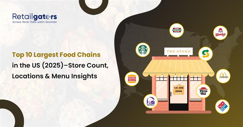 Top 10 Largest Food Chains in the US 2025 by Store Count